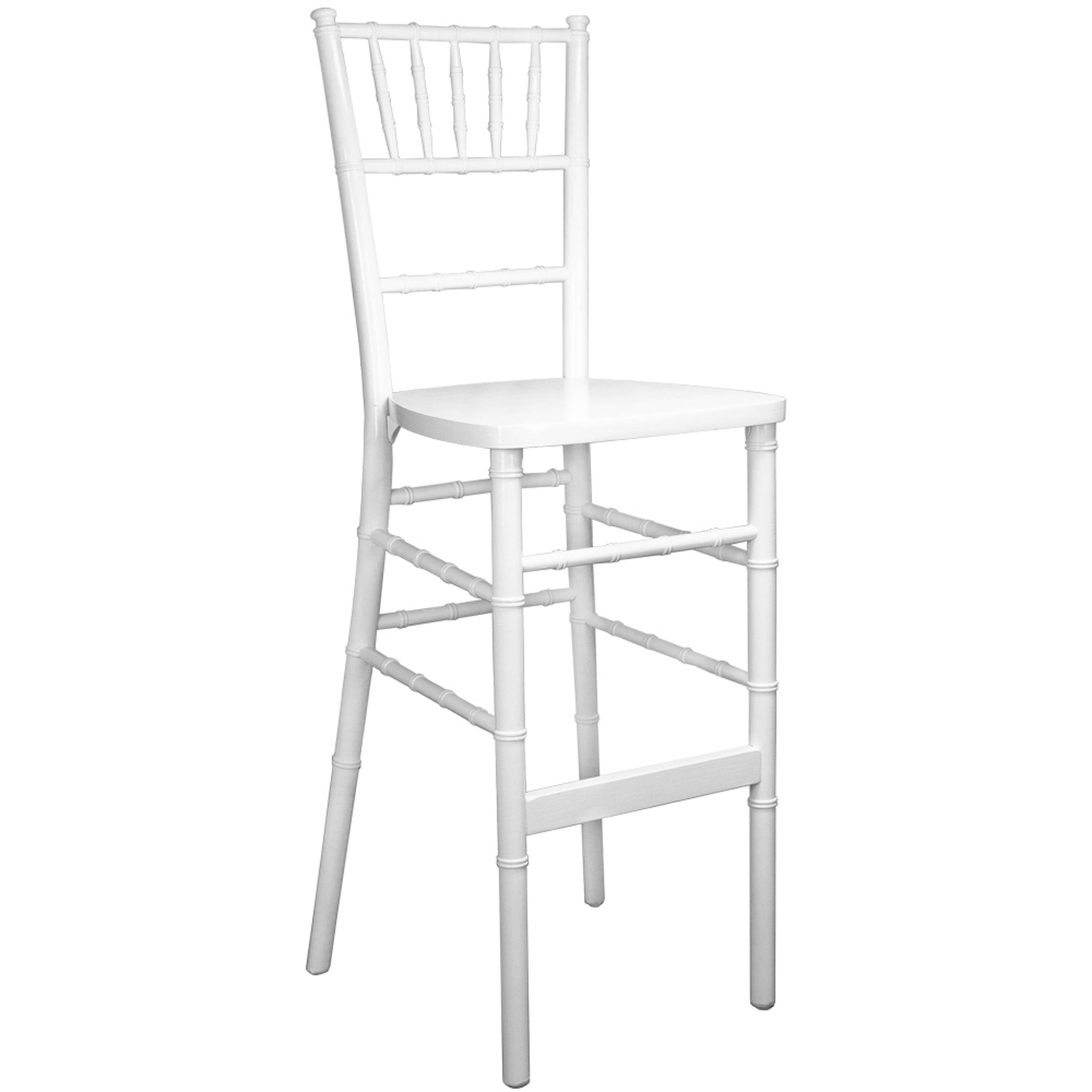 Emma + Oliver Chiavari Bar Stools White 889142504696 - Best Buy