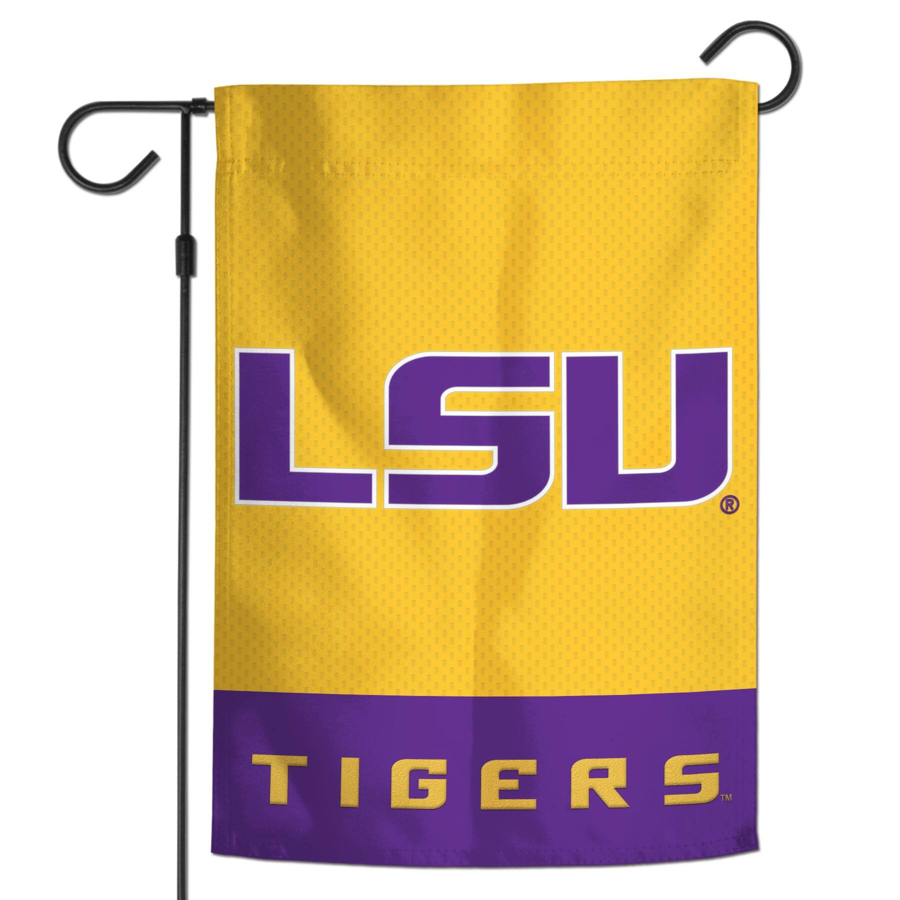 WinCraft LSU Tigers 12" x 18" Applique Garden Flag Multicolor 202227259 ...