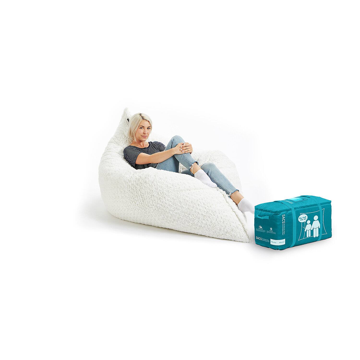 Lovesac Pillowsac Bundle in Bronze Wombat Phur Brown VP4268 - Best Buy