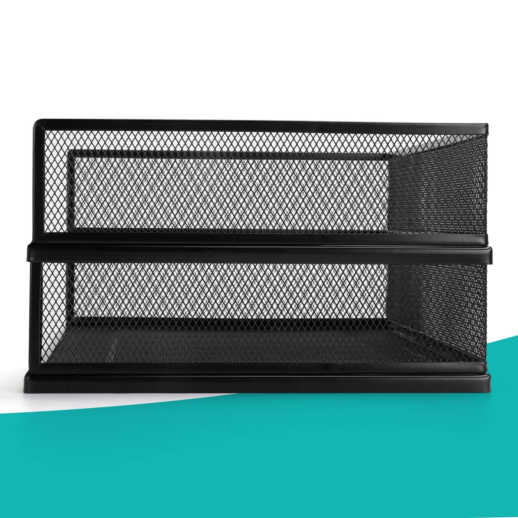 Paradigms Interiors Wire Mesh Letter Trays Paper Tray Desk File ...