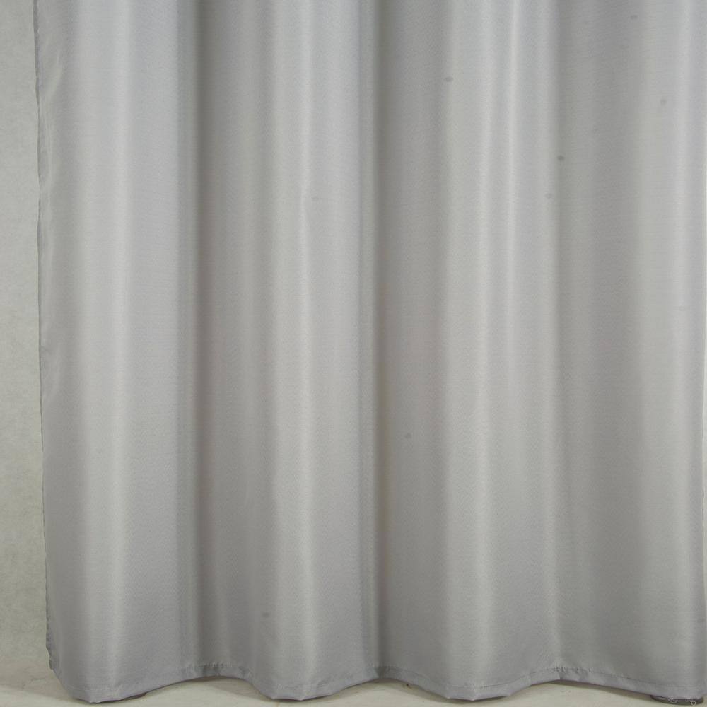Olivia Gray Gilbert Solid Single Grommet Curtain Panel Pair 54x84 ...