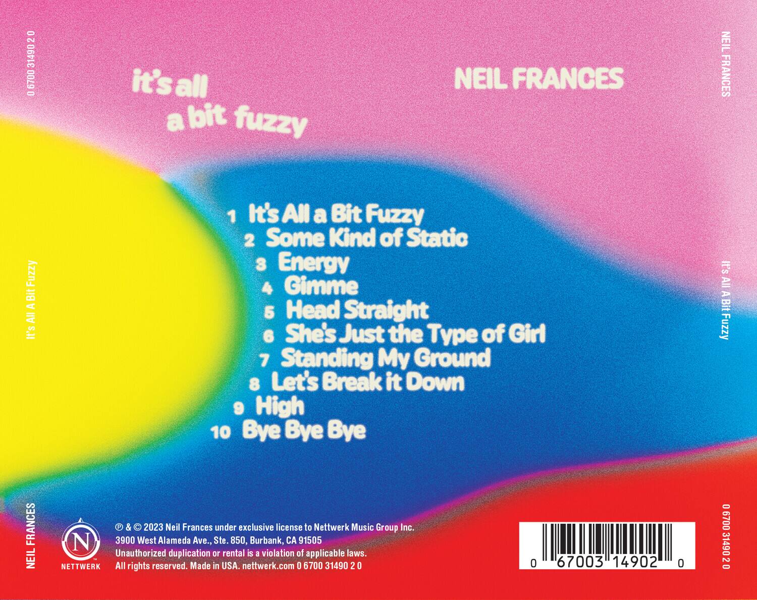NEIL FRANCES It's All a Bit Fuzzy COMPACT DISCS [CD] - Best Buy