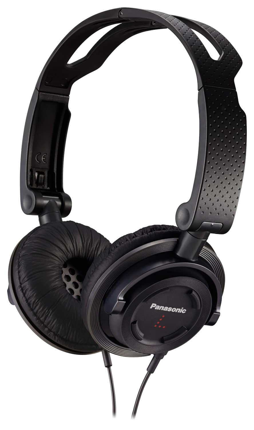 Best Buy: Panasonic Collapsible Travel On-Ear Headphones Black RP-DJS150M-K