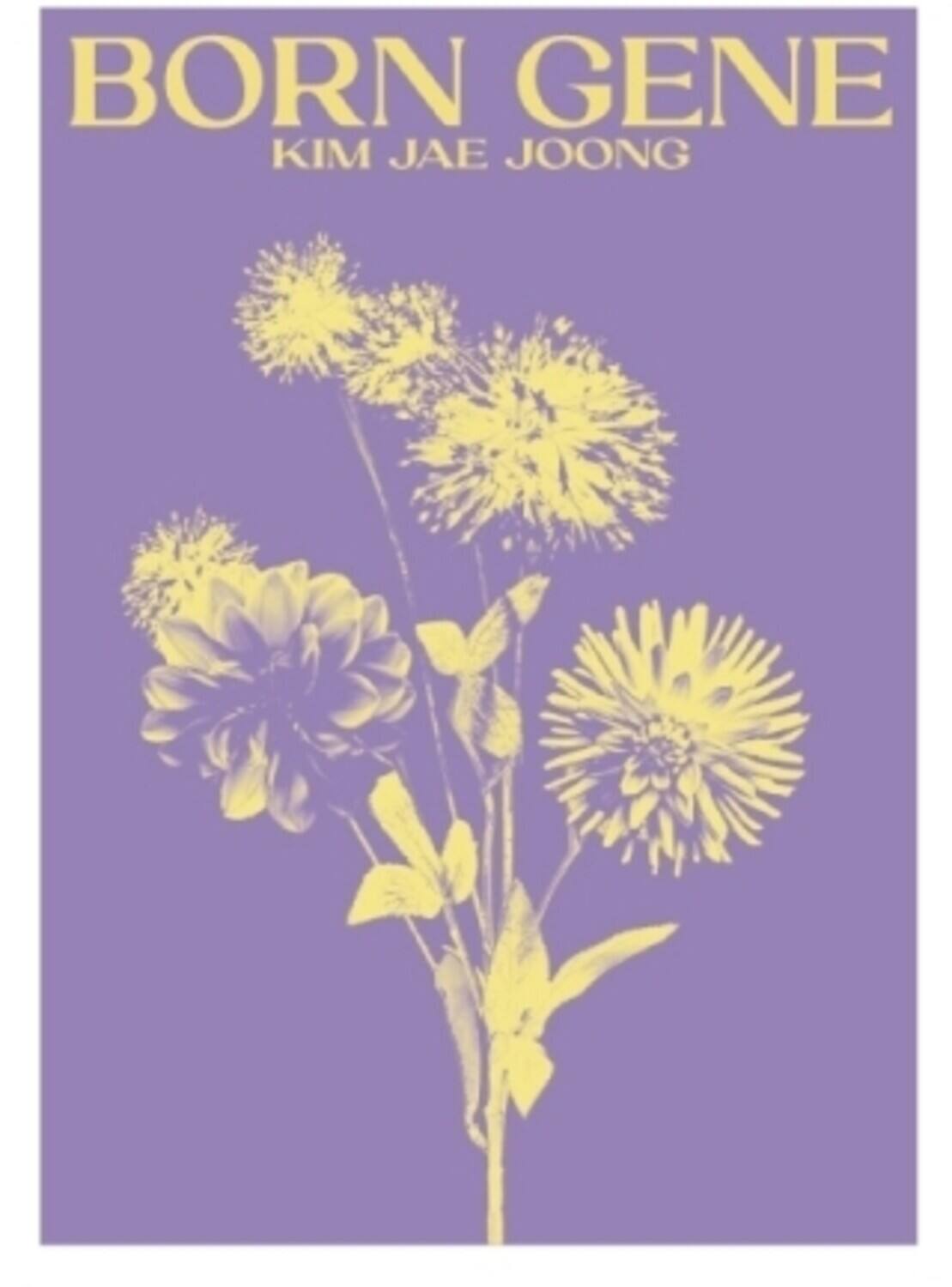 Kim Jae Joong Born Gene A Version Purple Gene incl. 52pg Photobook ...