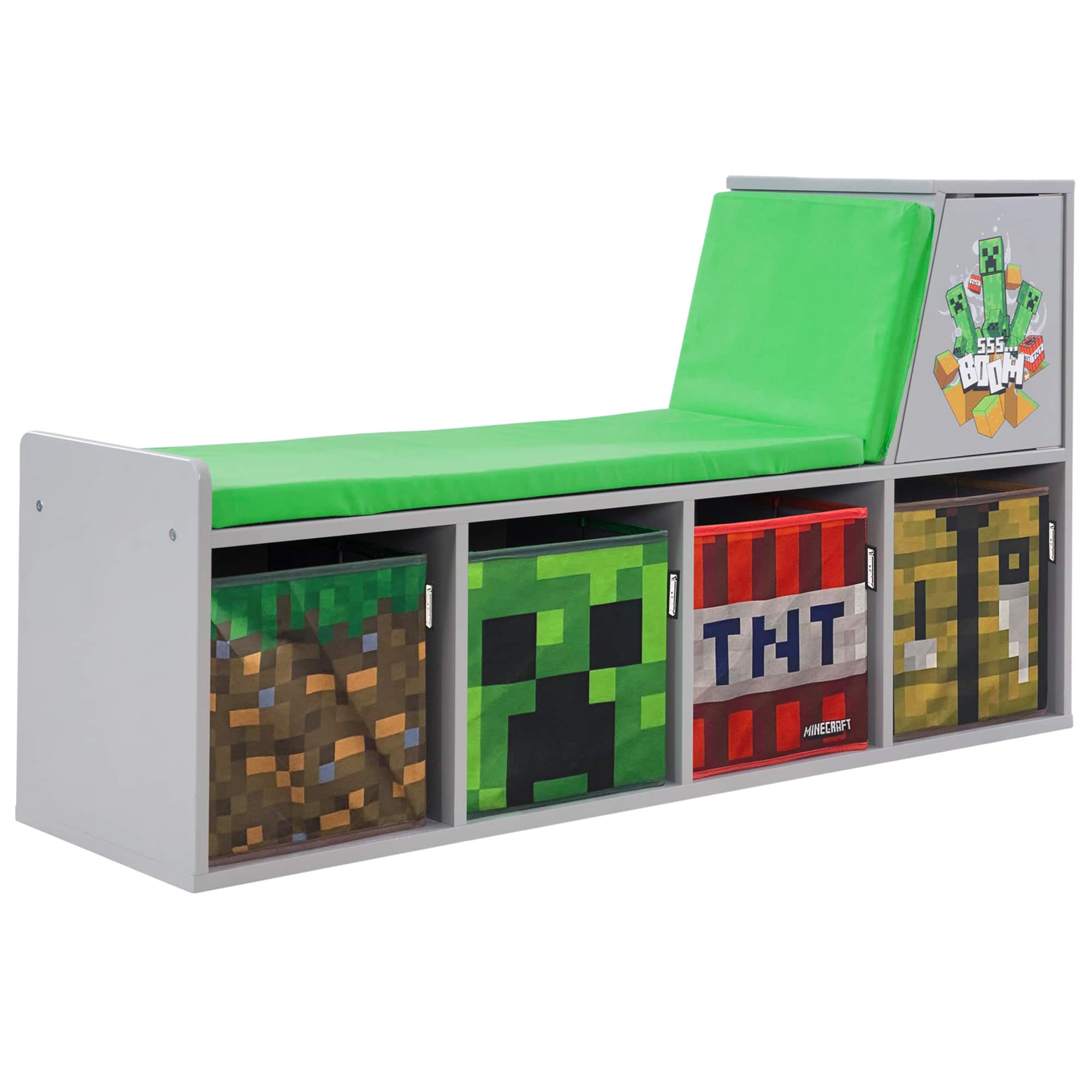 Best Buy: Phoenix Minecraft: Storage Bench G7640340671558