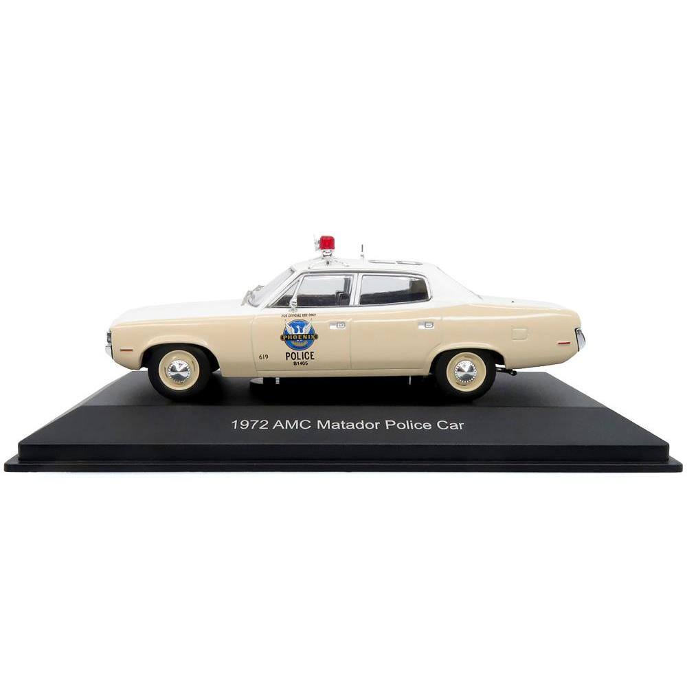 1972 AMC Matador Police Car "Phoenix Police Department" 1/43 Diecast ...