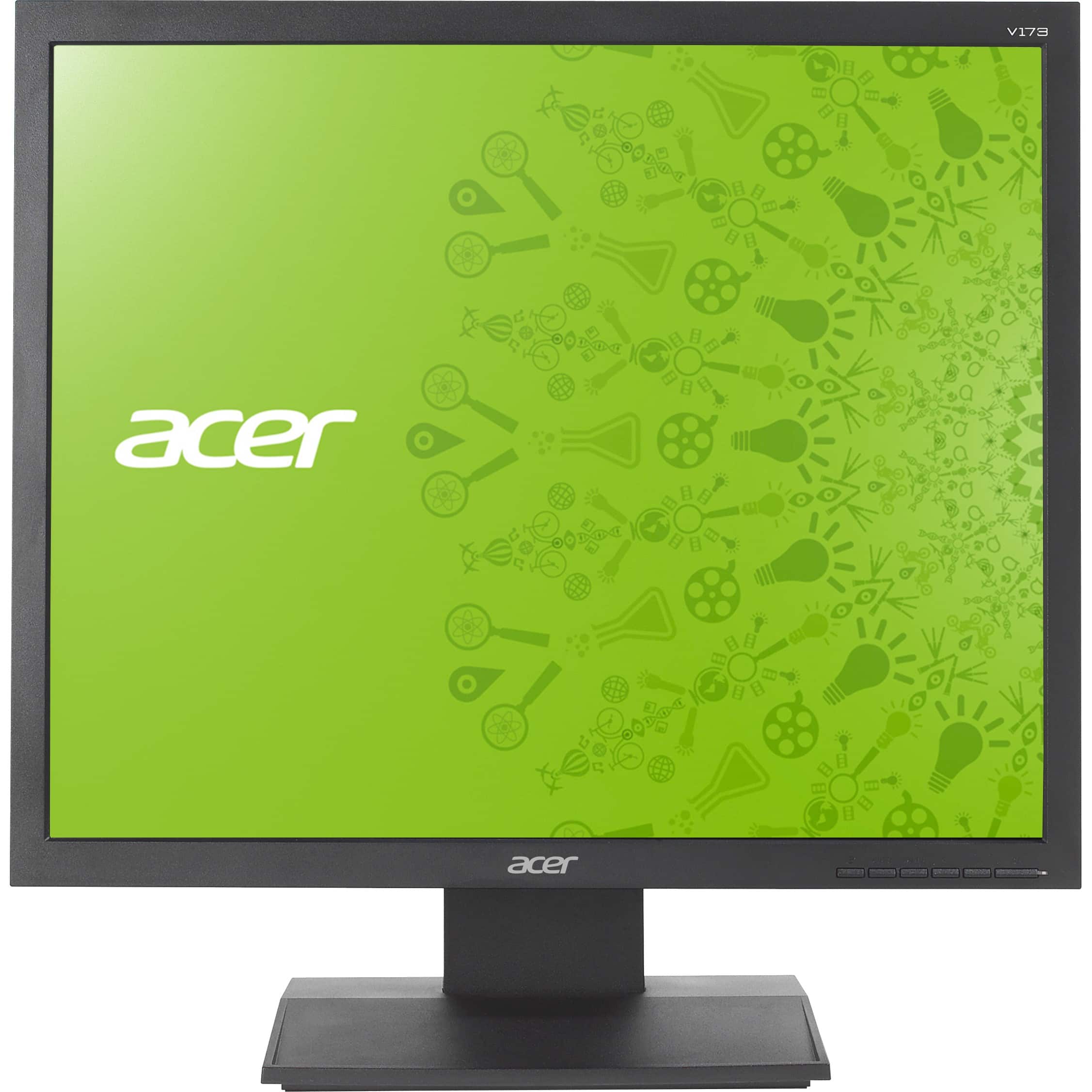 Best Buy: Acer 17" Widescreen Flat-Panel LCD HD Monitor Black V173DJOBD