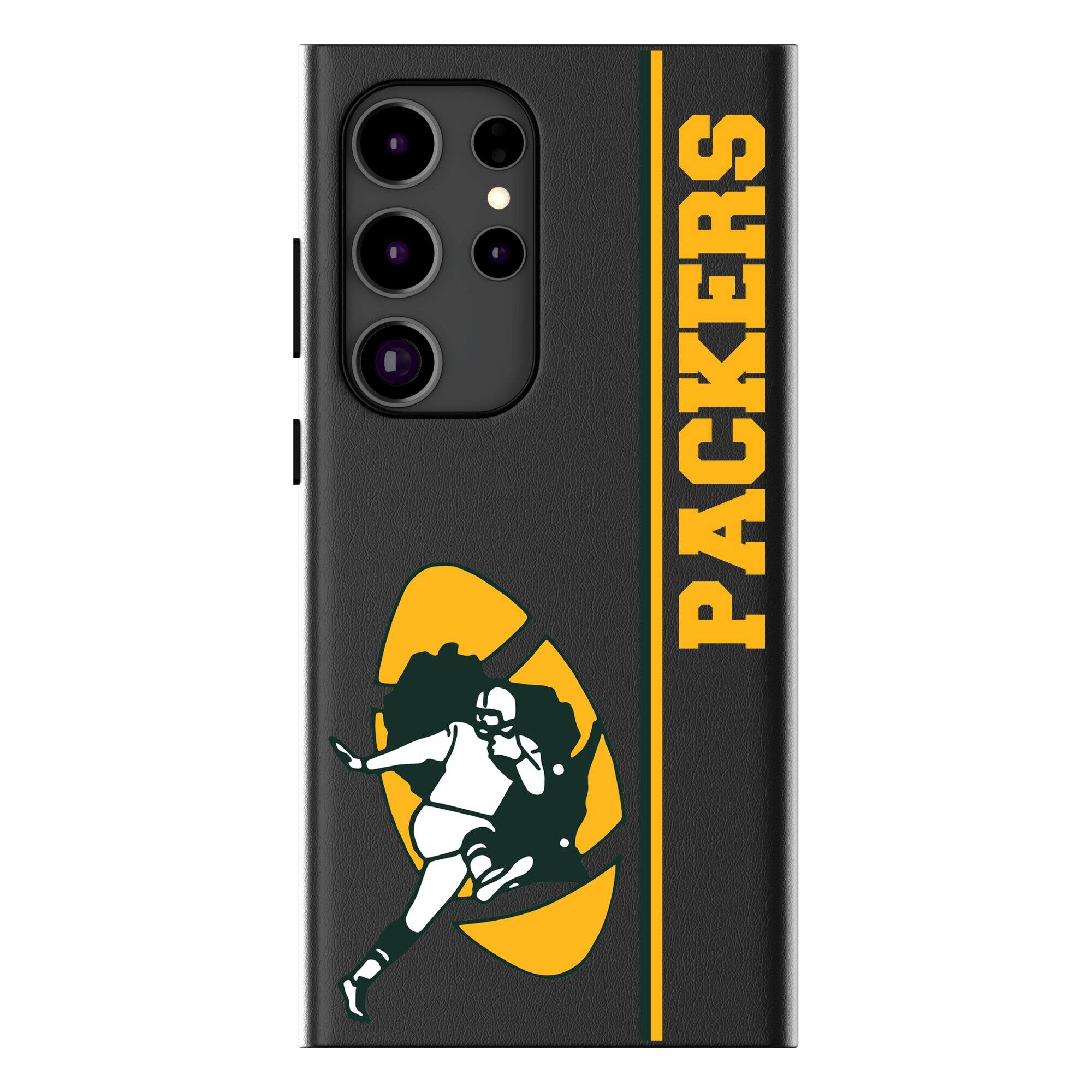 Keyscaper NFL Green Bay Packers Galaxy Magnetic Bump Case S25 Black ...