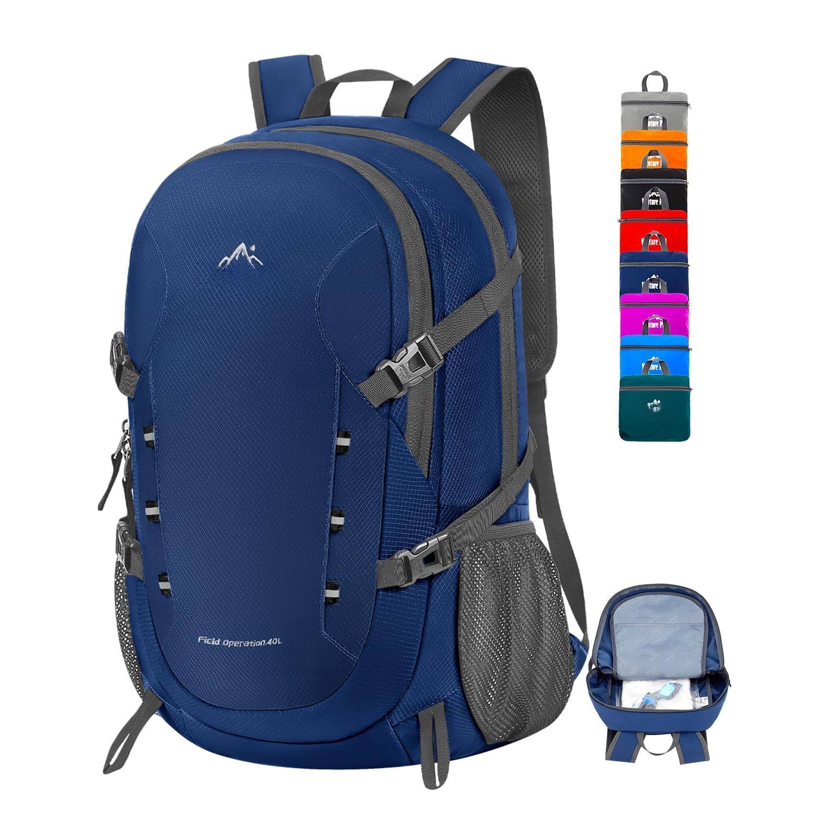 Pacoar Cade 40l Lightweight Packable Travel Hiking Backpack Daypack A7 ...