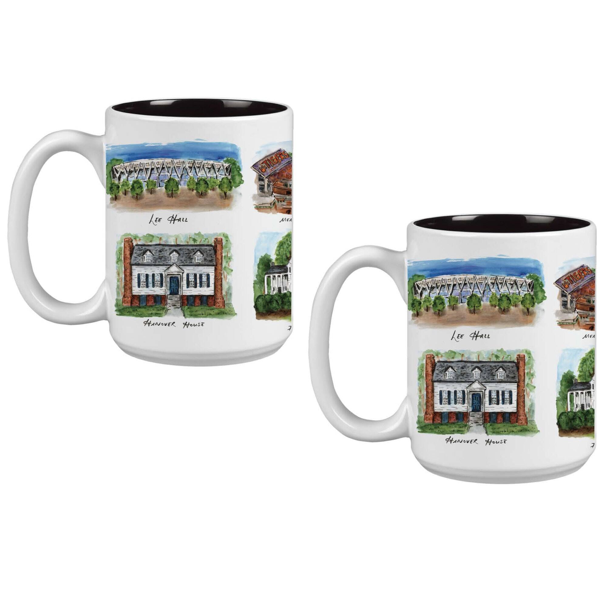 Indigo Falls Clemson Tigers 2 Pack 15oz. Laura Wilcox University Mug ...
