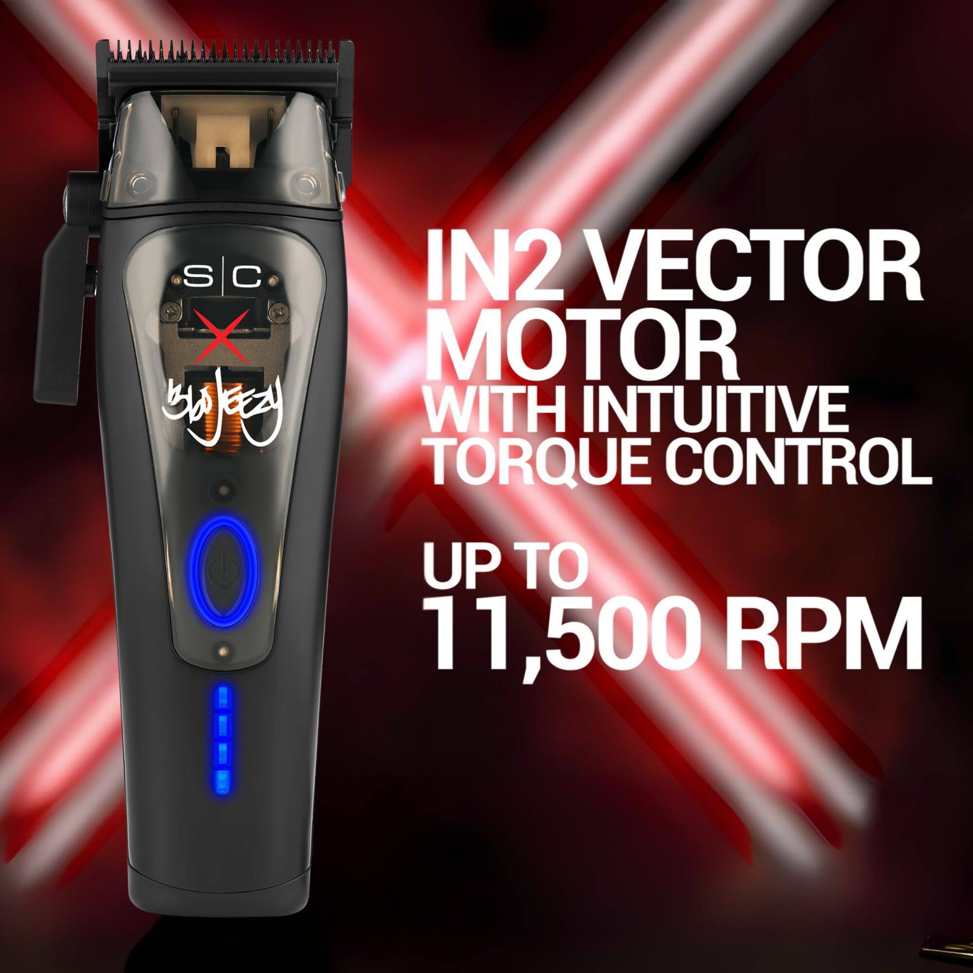 StyleCraft SC x 360 Jeezy IN2 Vector Hair Clipper Black SC614B - Best Buy