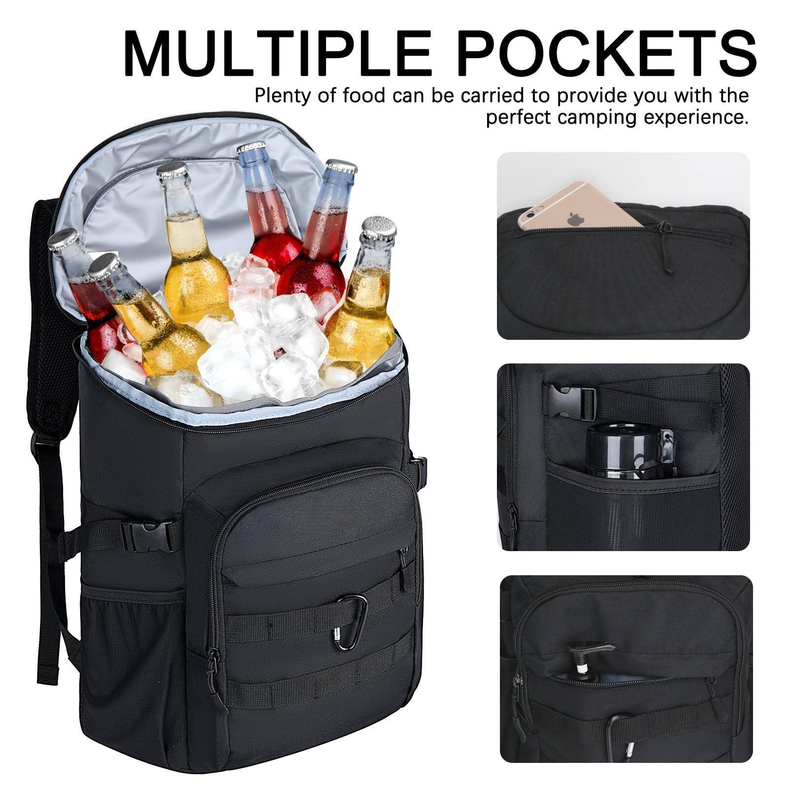 Live At Space Cooler Backpack Insulated Leak Proof Small Soft Coolers ...