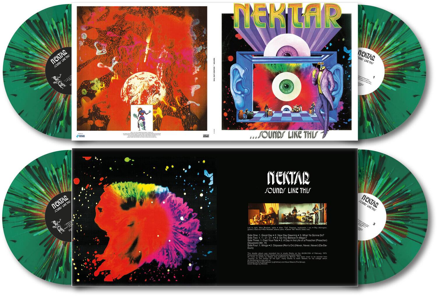 Nektar …Sounds Like This Splatter Green Vinyl VINYL LP - Best Buy