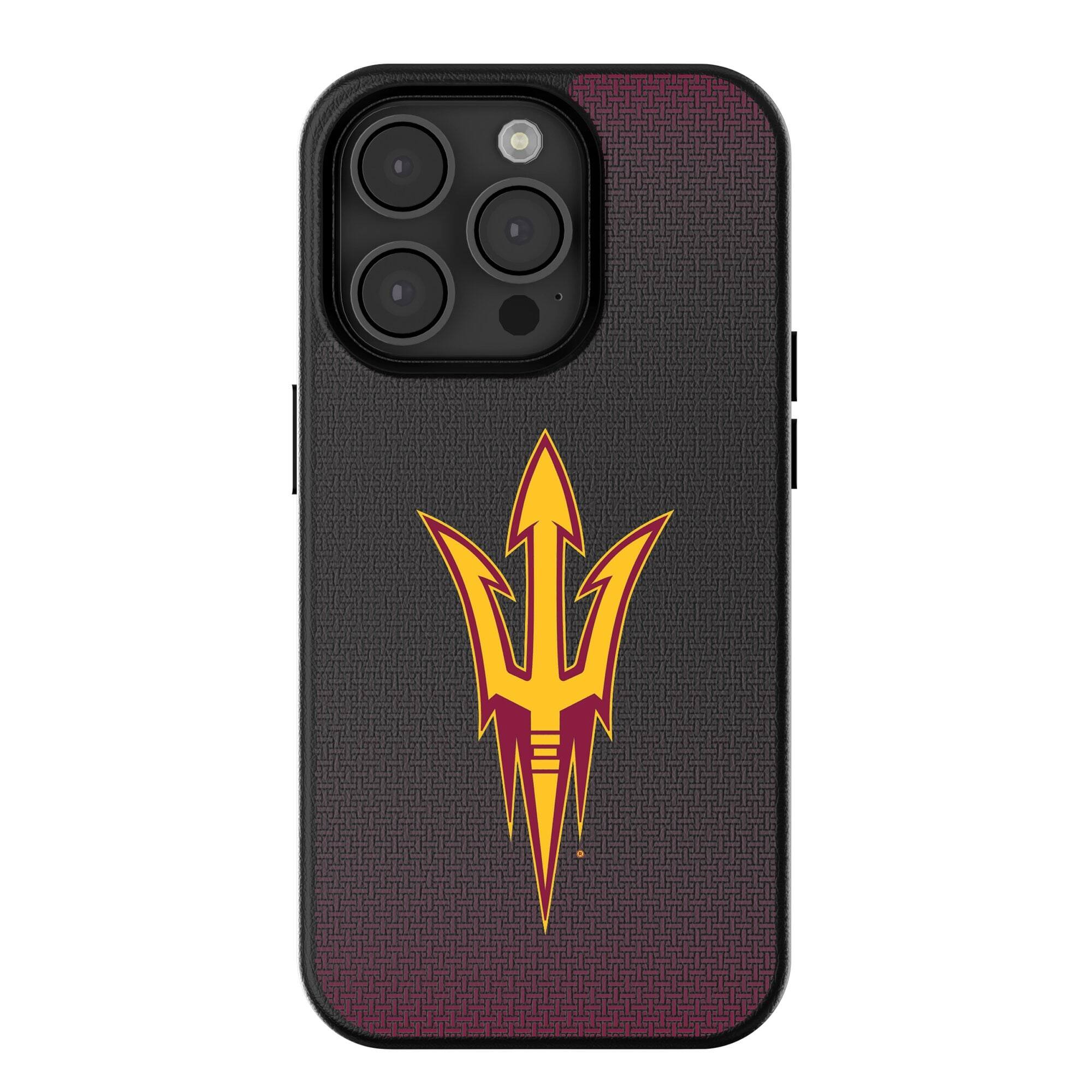 Keyscaper NCAA Arizona State Sun Devils Linen Logo iPhone Magnetic Bump ...