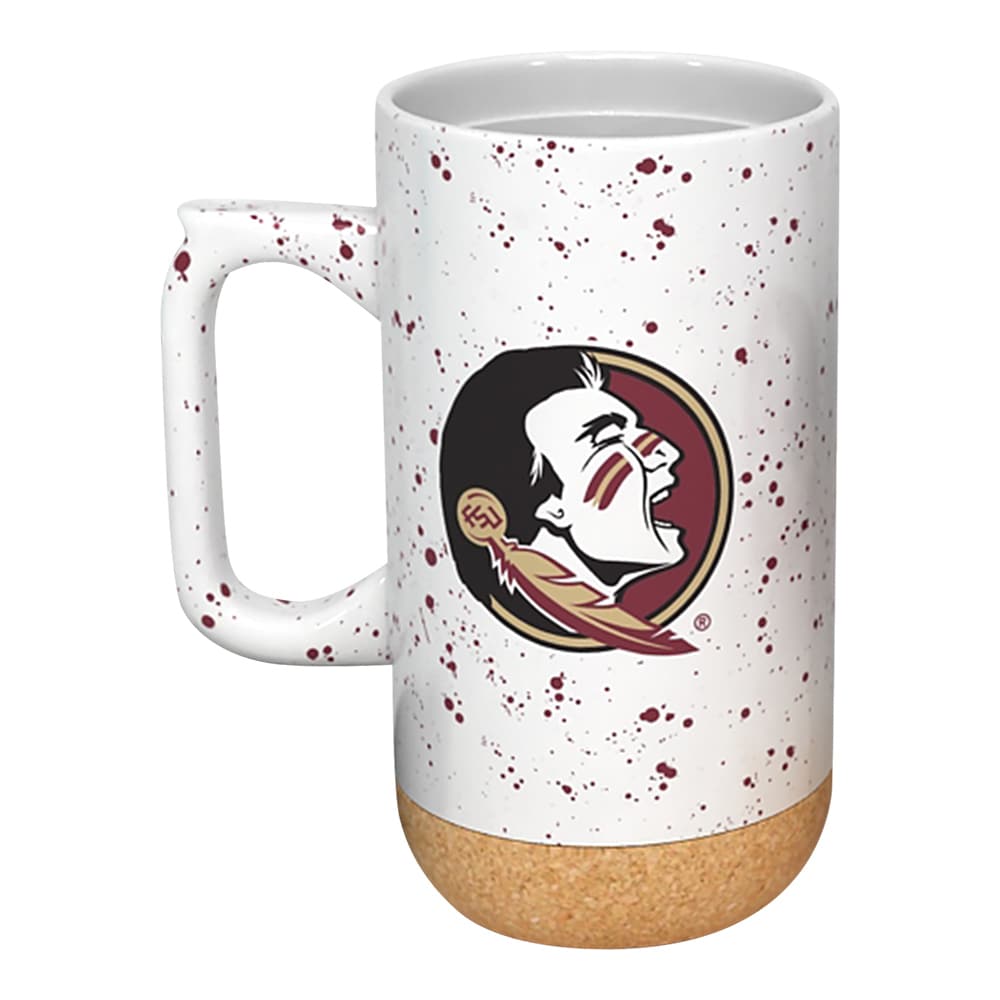 Indigo Falls Florida State Seminoles 18oz. Speckle Cork Mug Multicolor ...