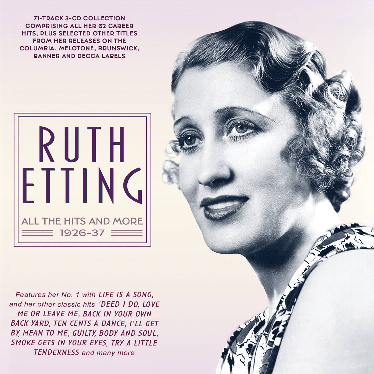Ruth Etting All The Hits And More 1926 37 COMPACT DISCS [CD] - Best Buy
