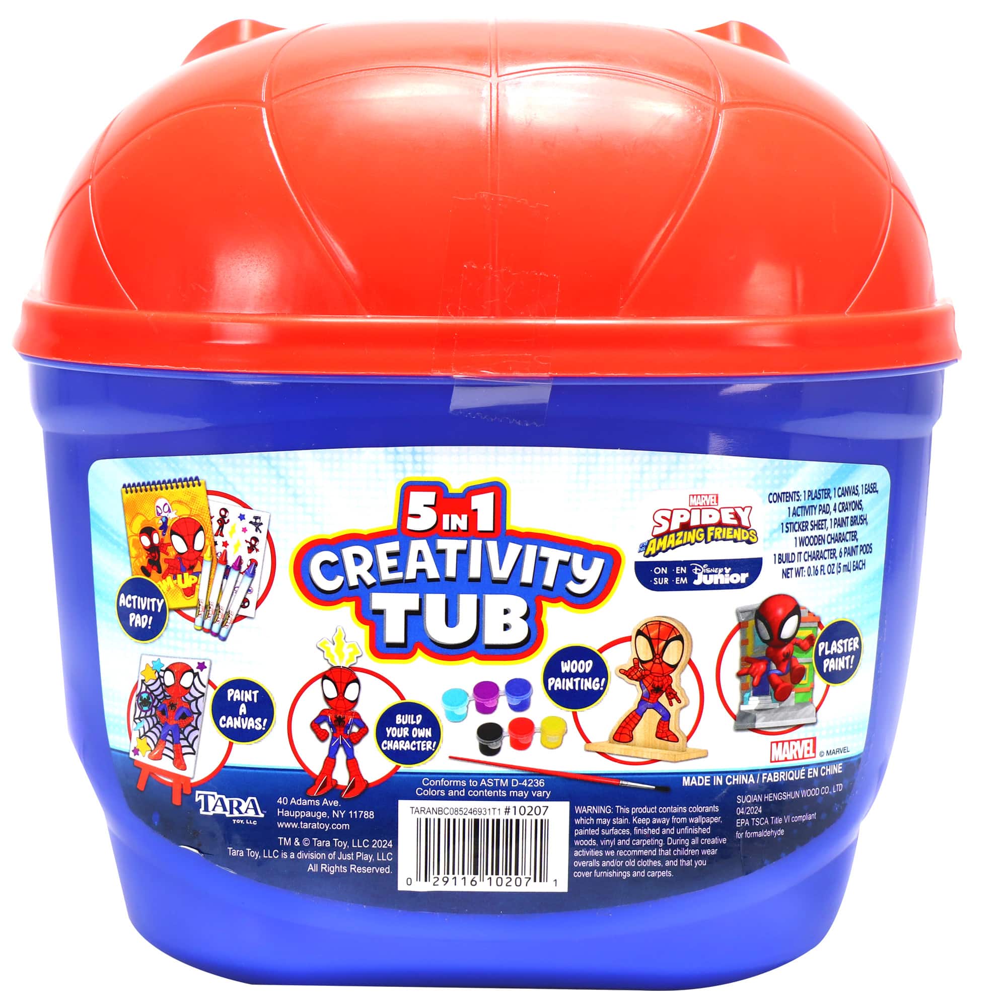 Best Buy: Tara Toys 5-In-1: Creativity Tub Spidey G0029116102071