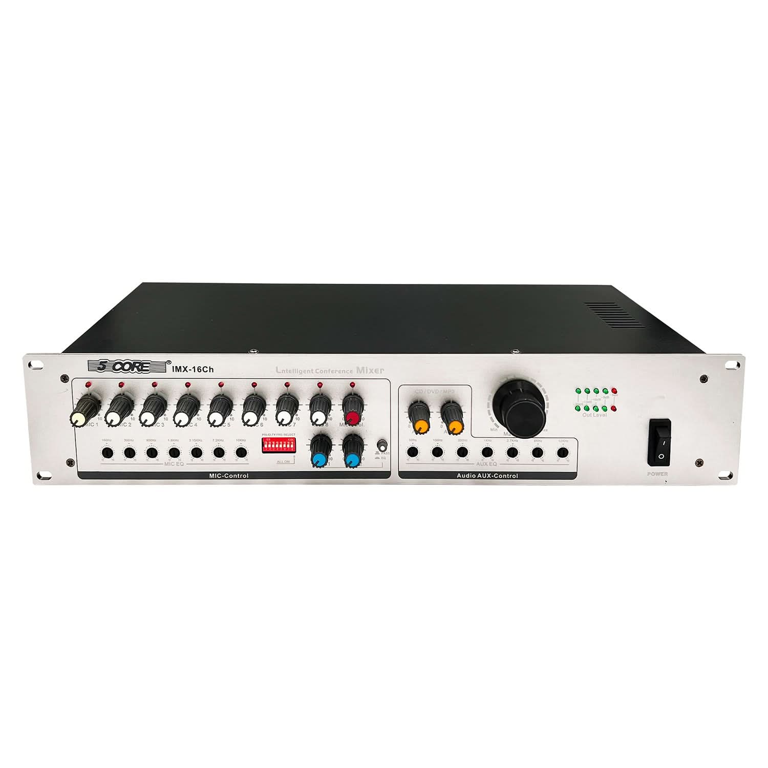 5 CORE 16 Channel Intelligent Conference Smart Audio Mixer Dj Equipment ...