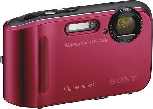 Best Buy: Sony Cyber-shot DSC-TF1 16.1-Megapixel Digital Camera Red ...