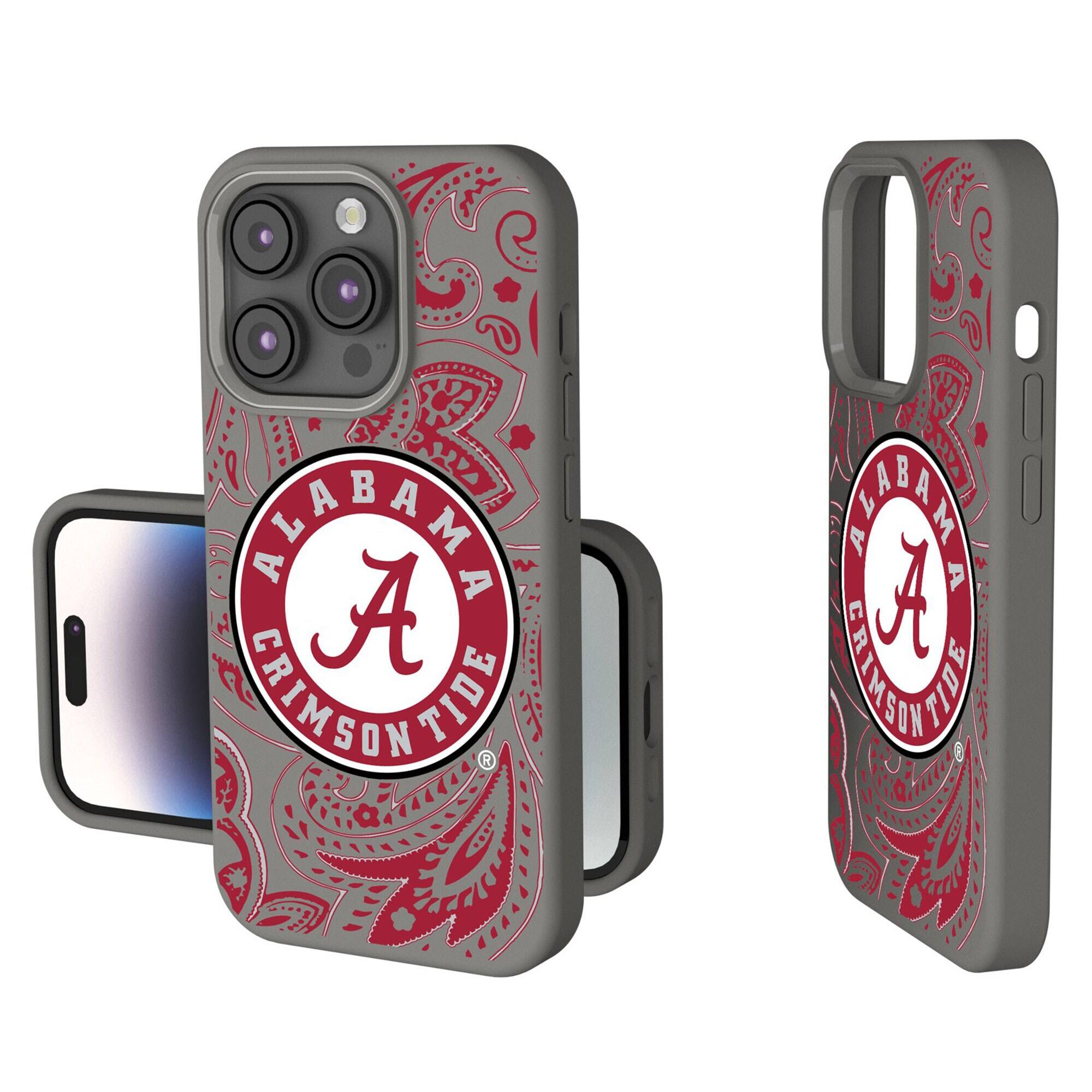 Keyscaper NCAA Alabama Crimson Tide Paisley iPhone Soft Touch Case 15 ...