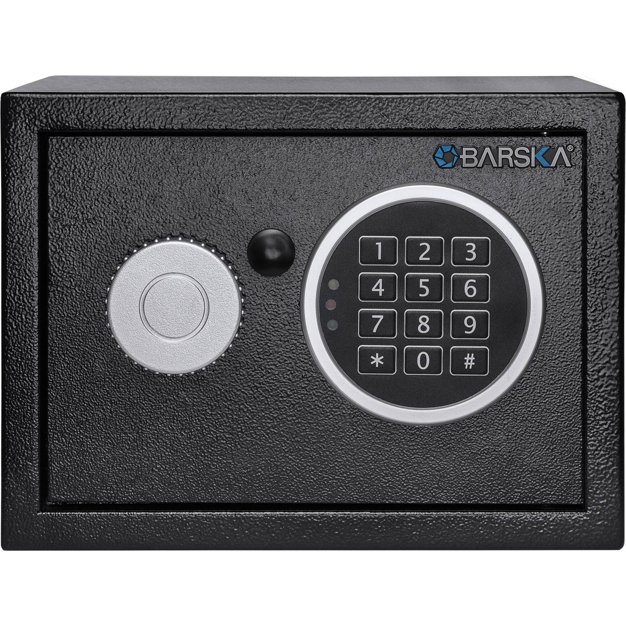 Barska Digital Keypad Home & Office Steel Security Safe Lock Box with ...