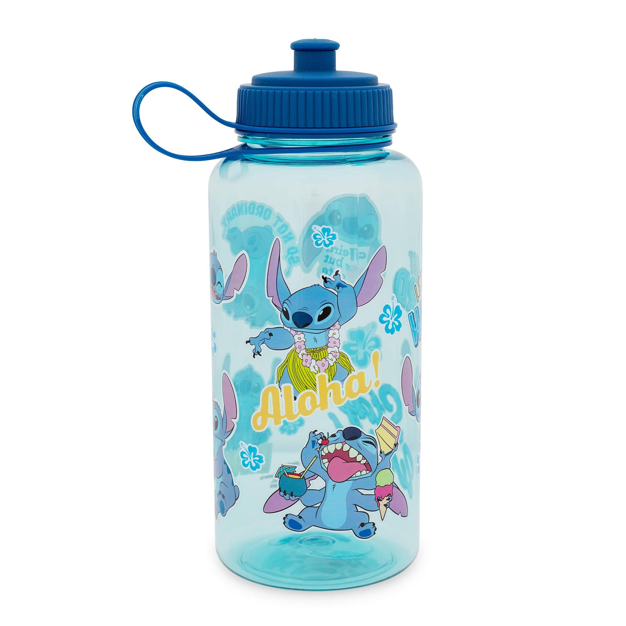 Silver Buffalo Disney Lilo & Stitch "Stay Weird" Water Bottle With ...