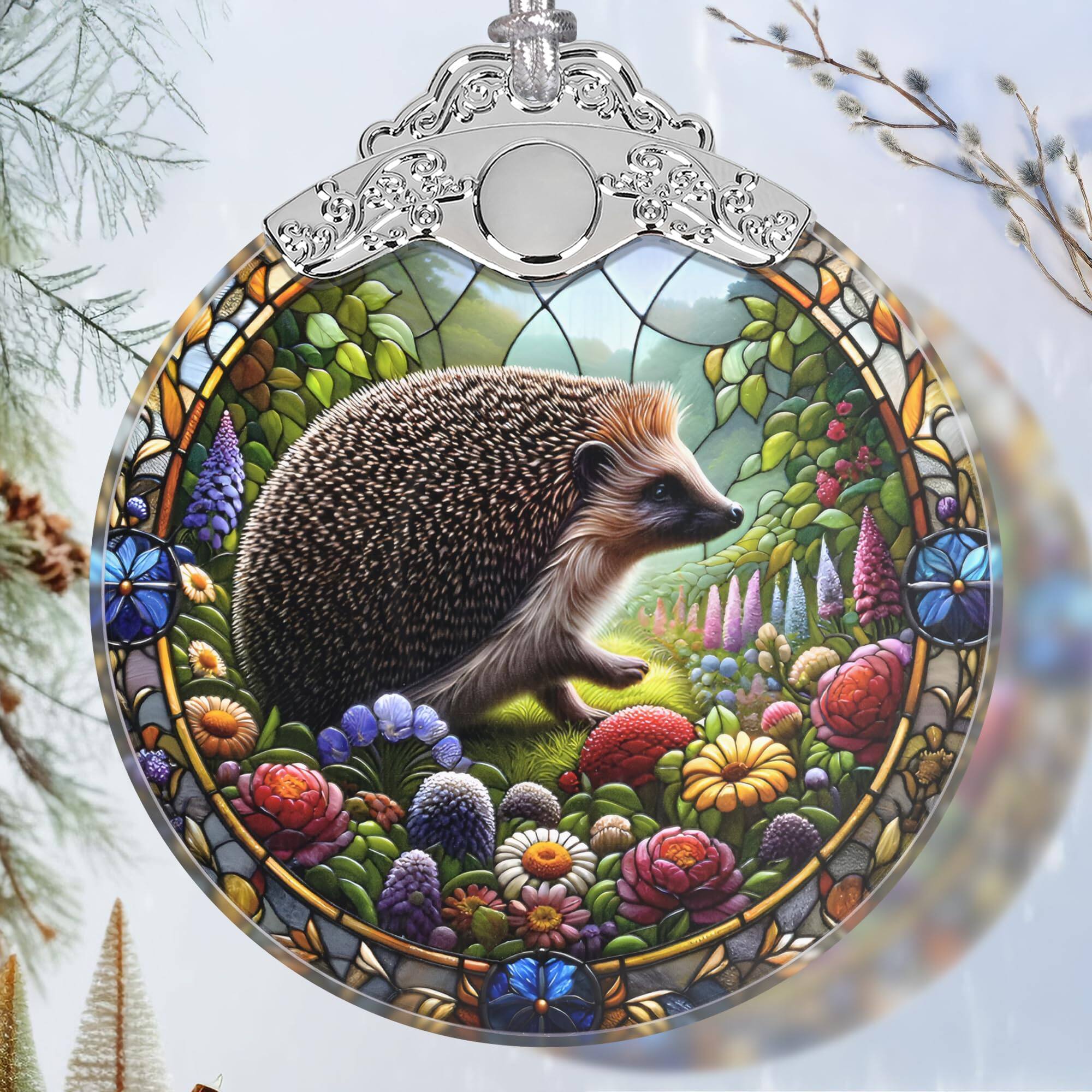 Paradigms Interiors Christmas Stained Glass Sea Turtle Ornament Holiday ...