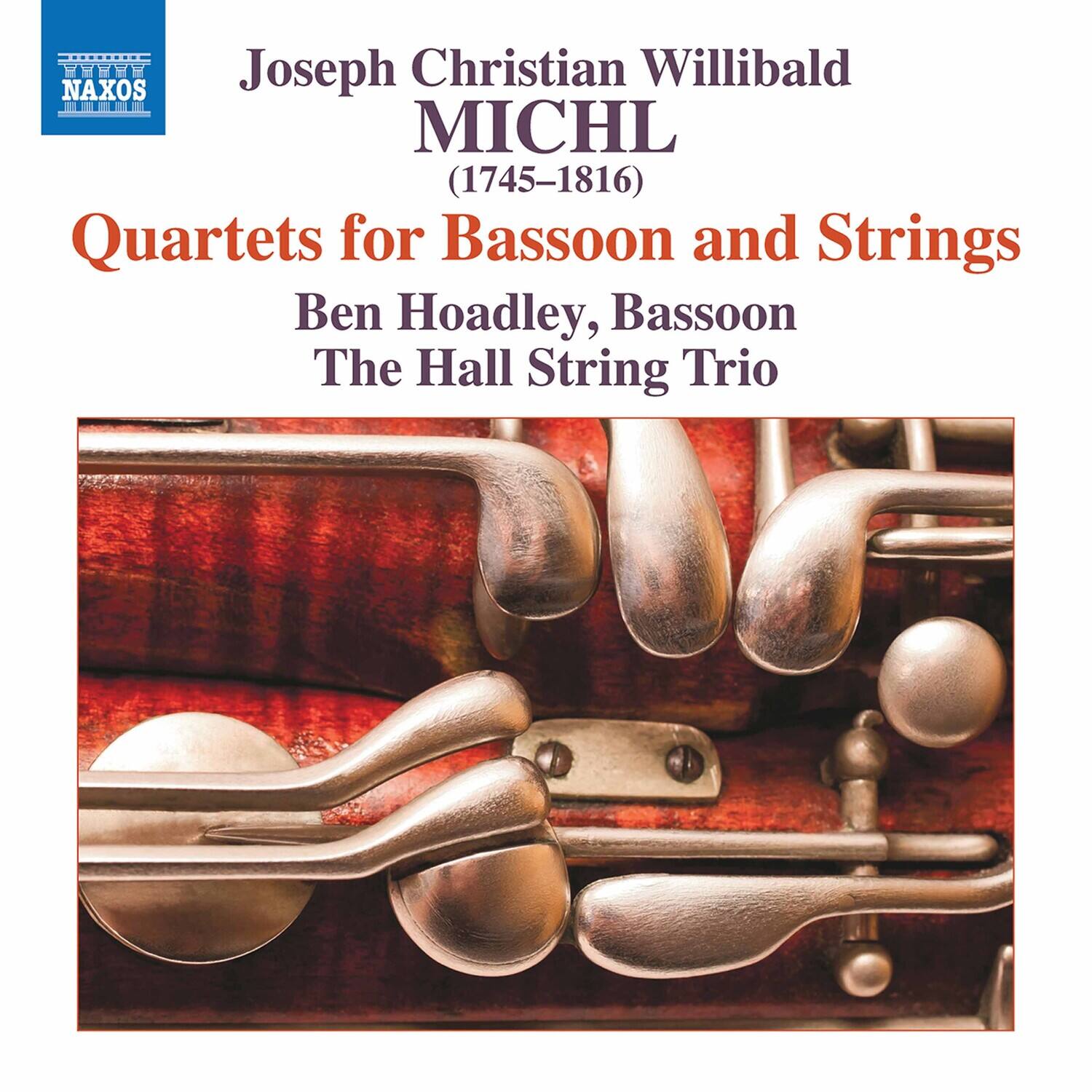 Hoadley The Hall String Trio Quartets for Bassoon & Strings COMPACT ...