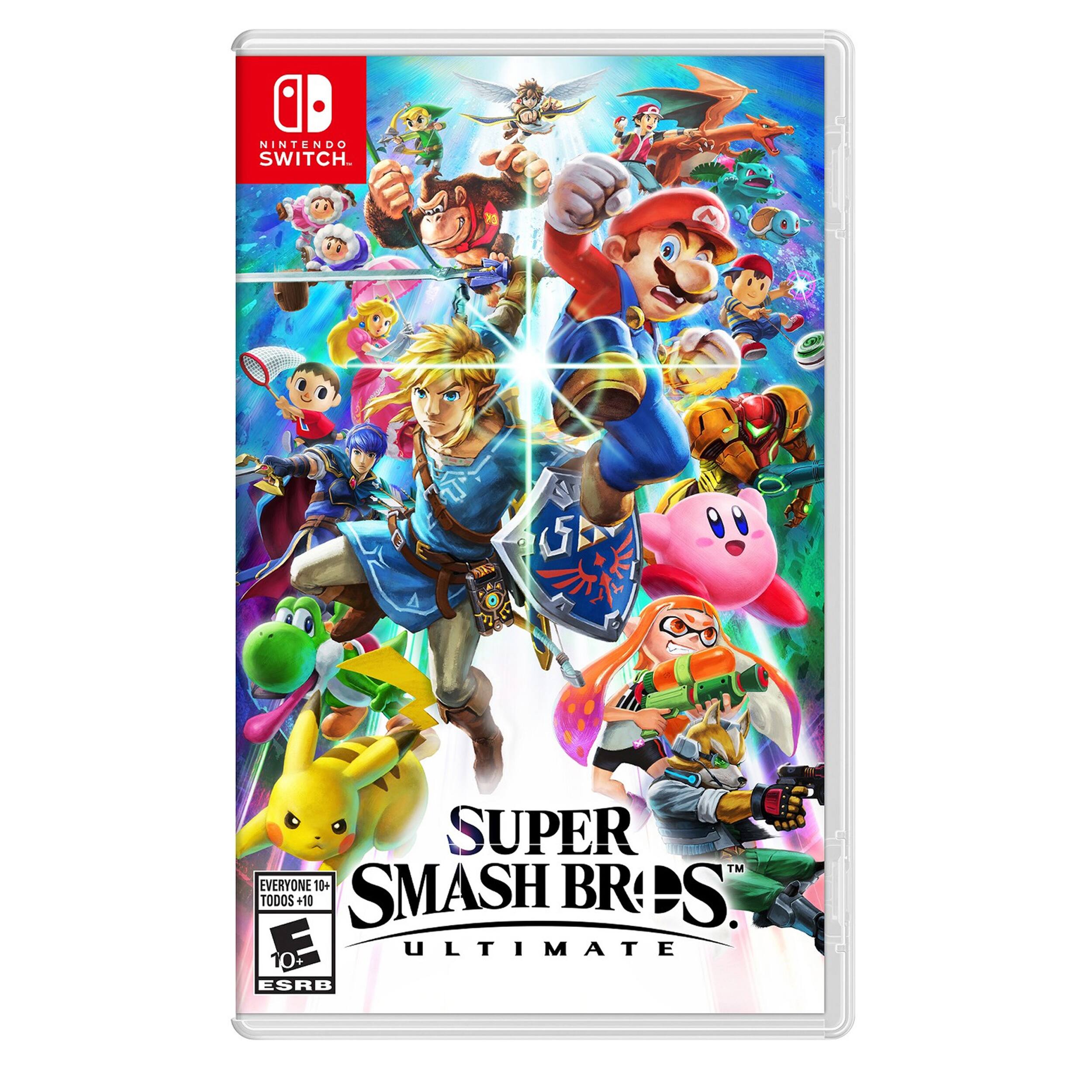 Hard Shell 12 Game Caddy, Super Smash Bros Game for Nintendo Switch ...