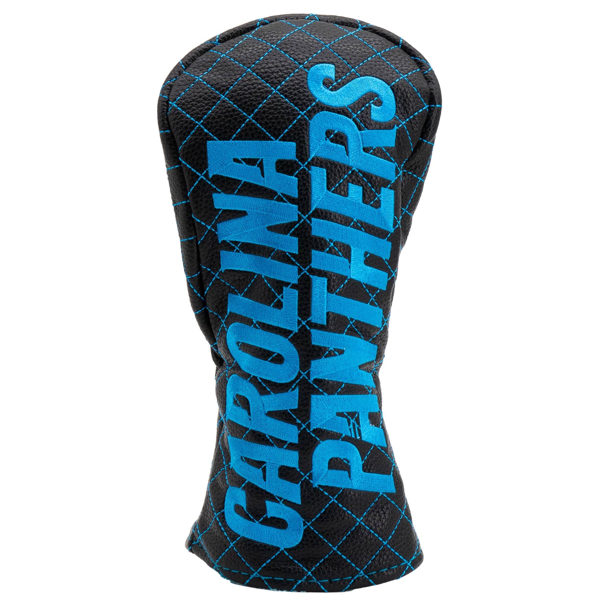 Team Golf Carolina Panthers Quilted Fairway Headcover Multicolor ...