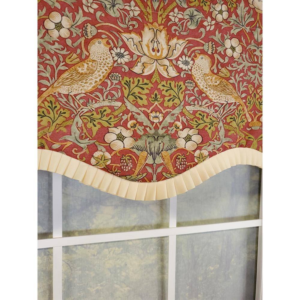 RLF Home Vivaldi Provence Pleated Ruffle Nature Inspired Bird Motifs ...