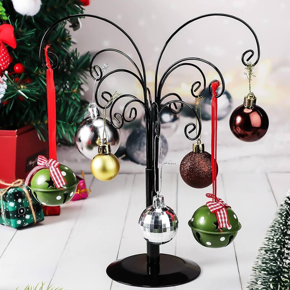 PARKER SLATER Metal Ornament Display Stands, 11" Hanging Holders, 2 ...