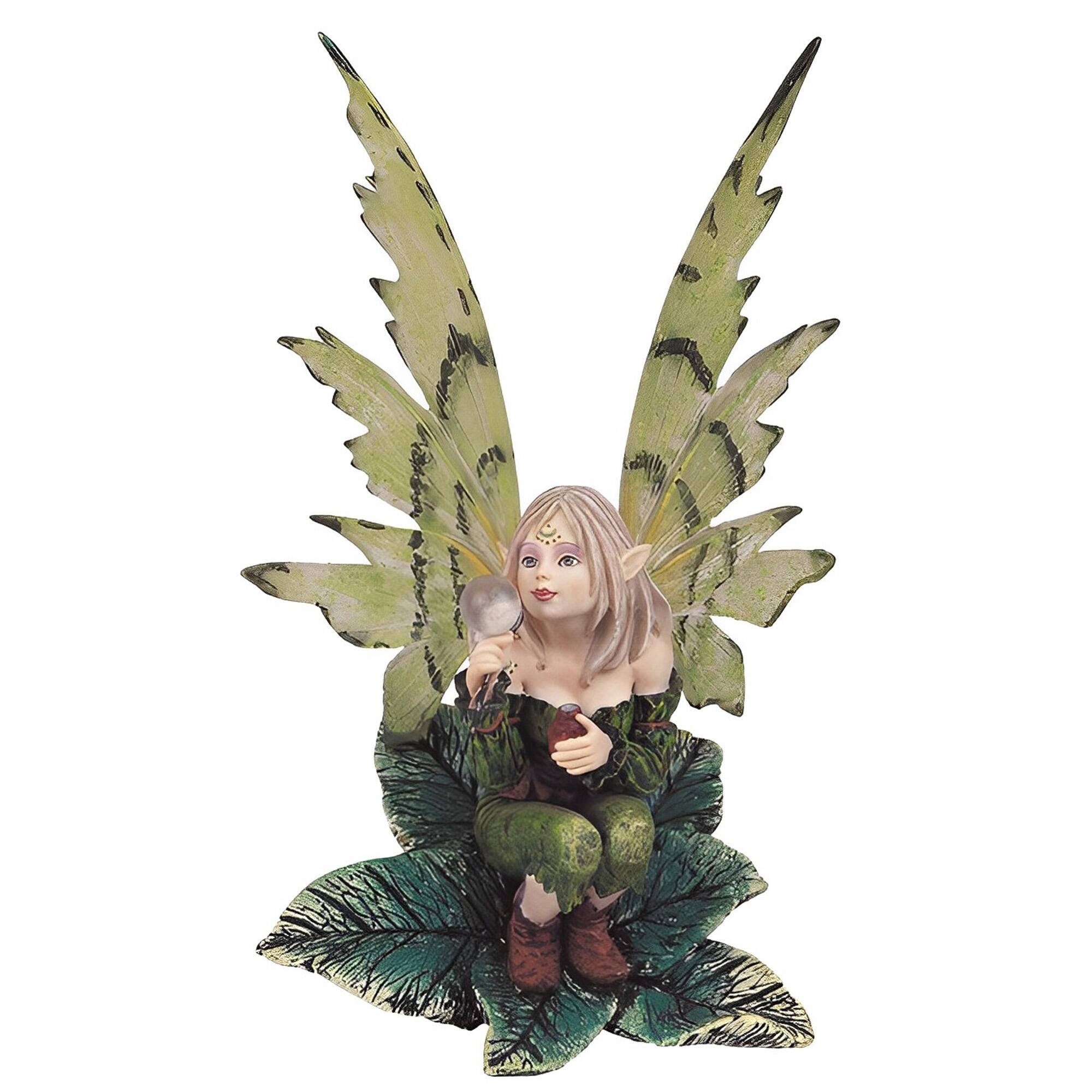 FC Design 6"H Forest Fairy Blowing Bubbles Figurine Statue Office Desk ...