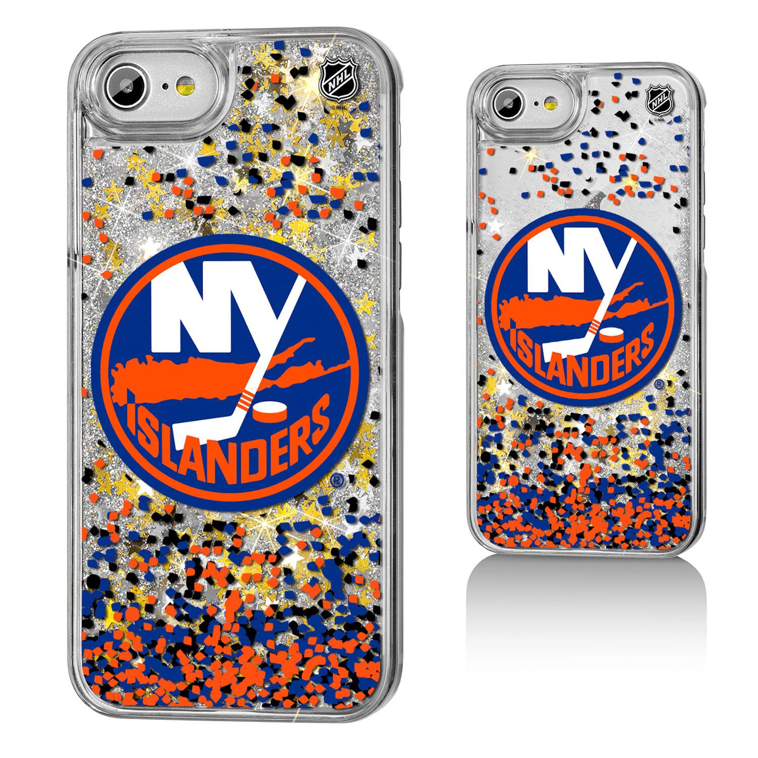 Keyscaper NHL New York Islanders iPhone Confetti Glitter Case 16 Pro ...