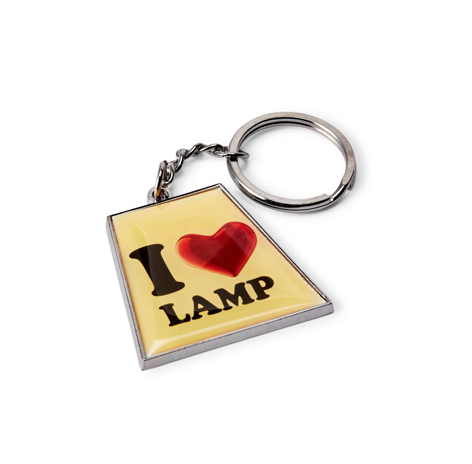 Seven20 Anchorman The Legend of Ron Burgundy "I Heart Lamp" Keychain ...