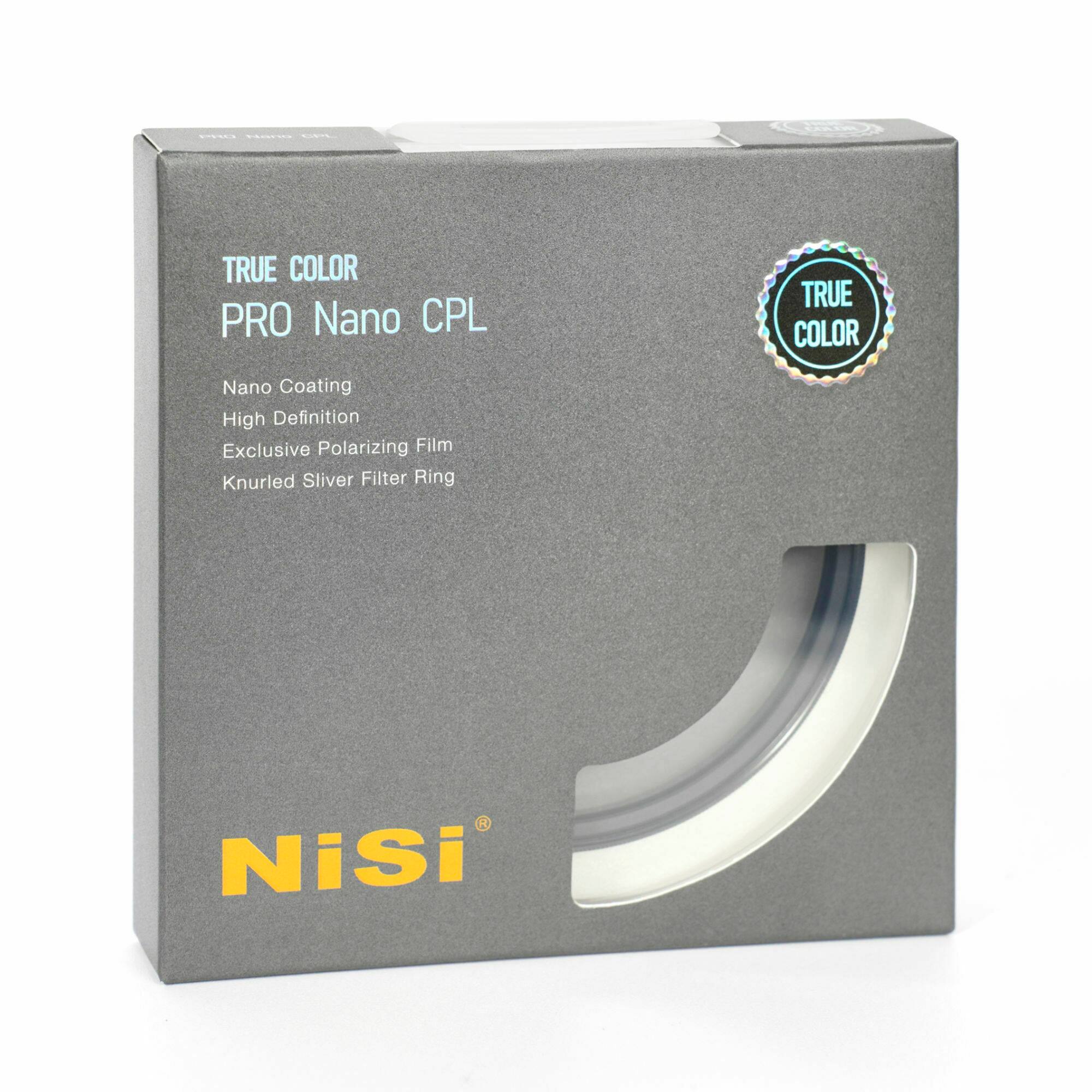 NiSi 58mm True Color CPL Pro Nano Circular Polarizing Filter NIR-TCCPL ...