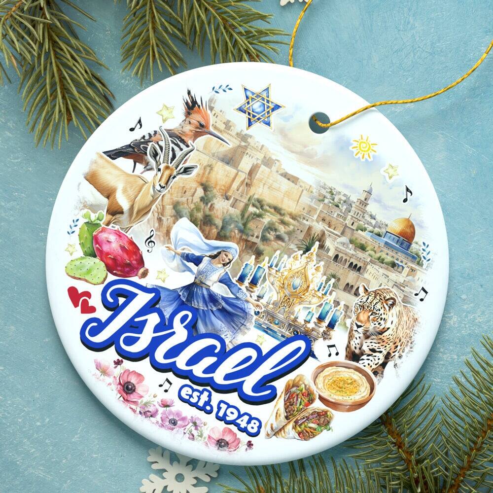 OrnamentallyYou Artistic Israel Vintage Cultural Ornament Israeli ...
