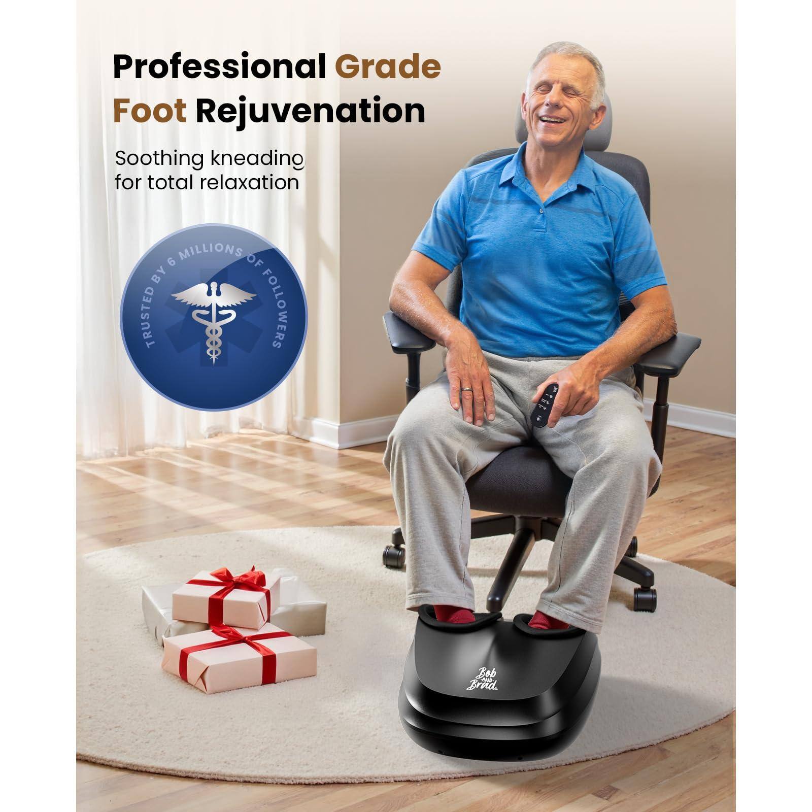 The Best Inks Foot With Heat Remote Shiatsu Deep Kneading Electric Feet ...