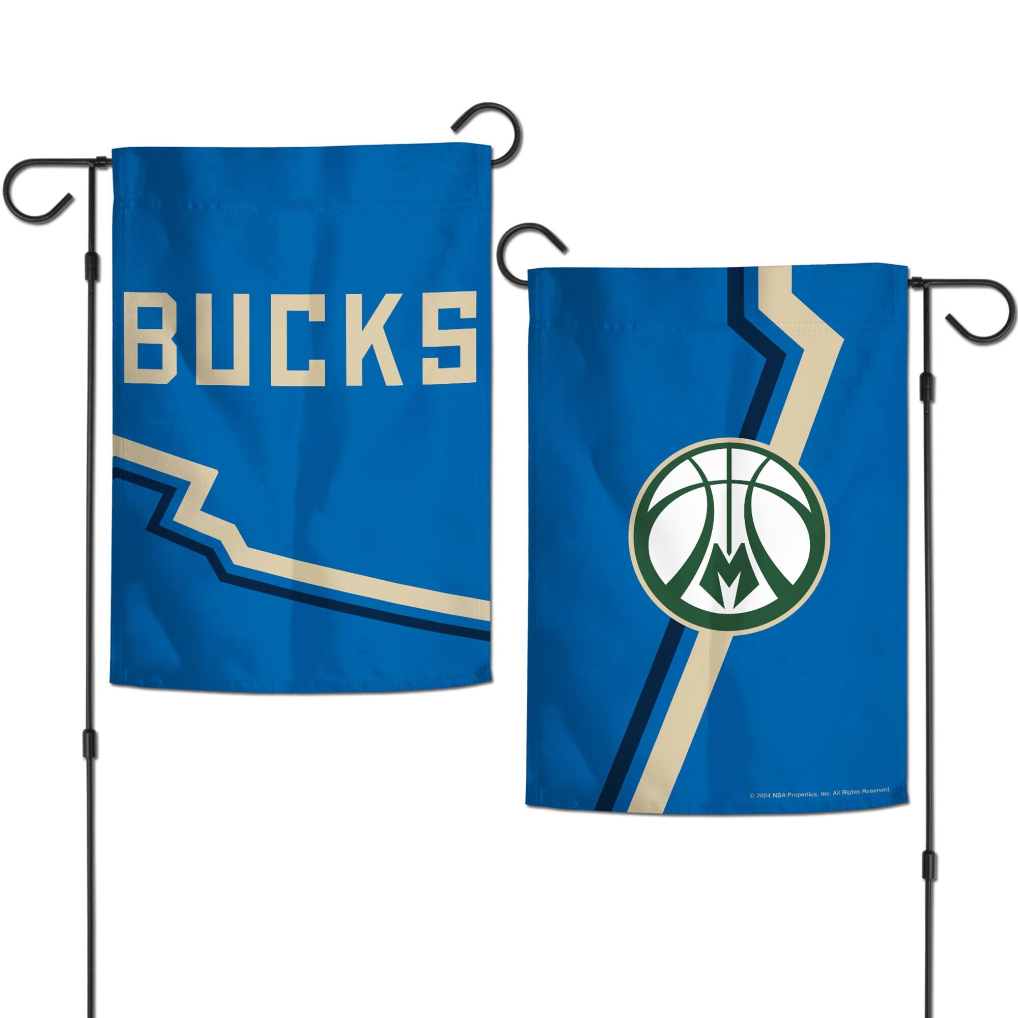 WinCraft Milwaukee Bucks 2024/25 City Edition 12" x 18" Two Sided ...