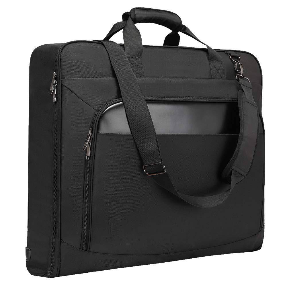 NICHOLAS KLEIN Suit Luggage Garment Bag With Shoulder Strap Carry On ...