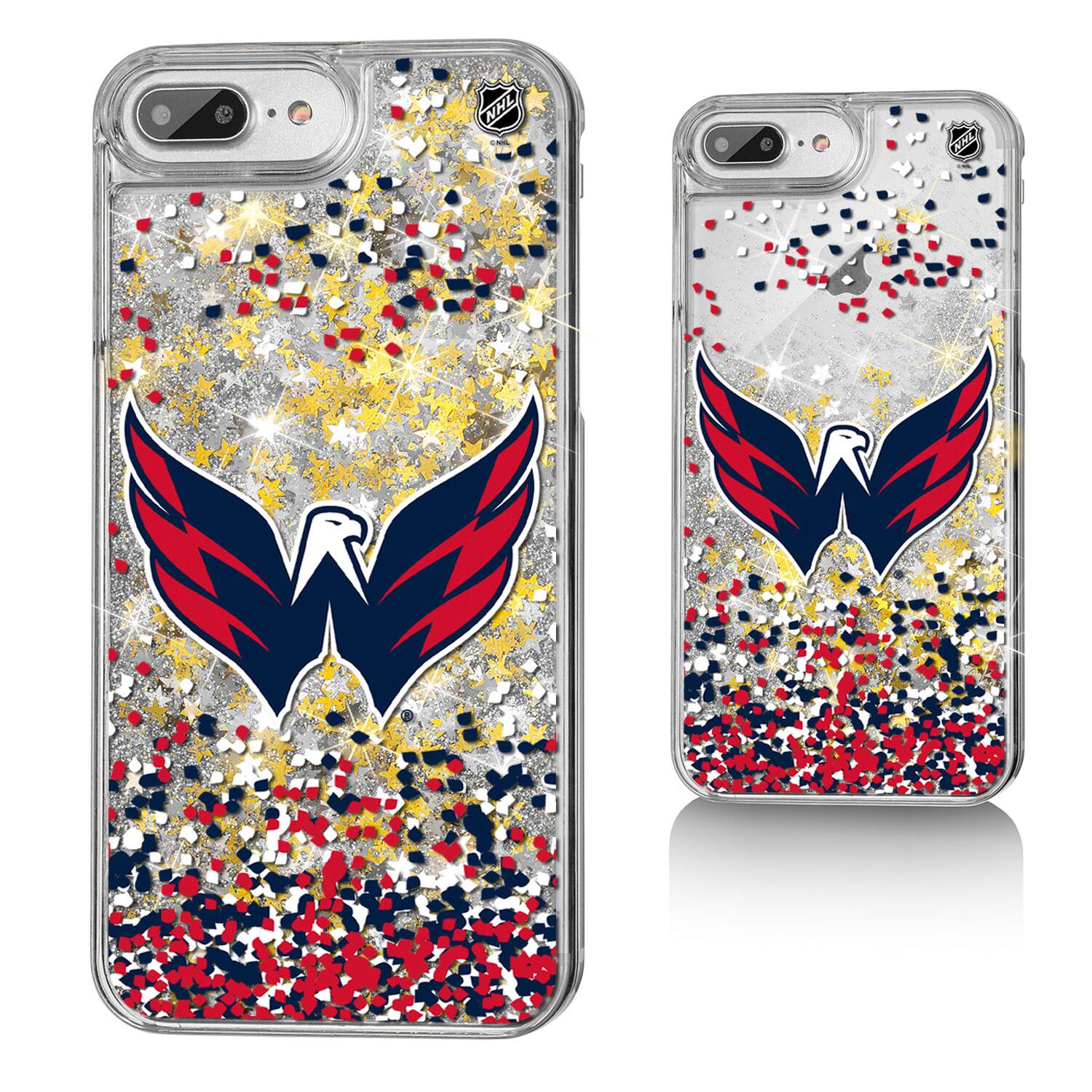 Keyscaper NHL Washington Capitals iPhone Confetti Glitter Case 13 Pro ...
