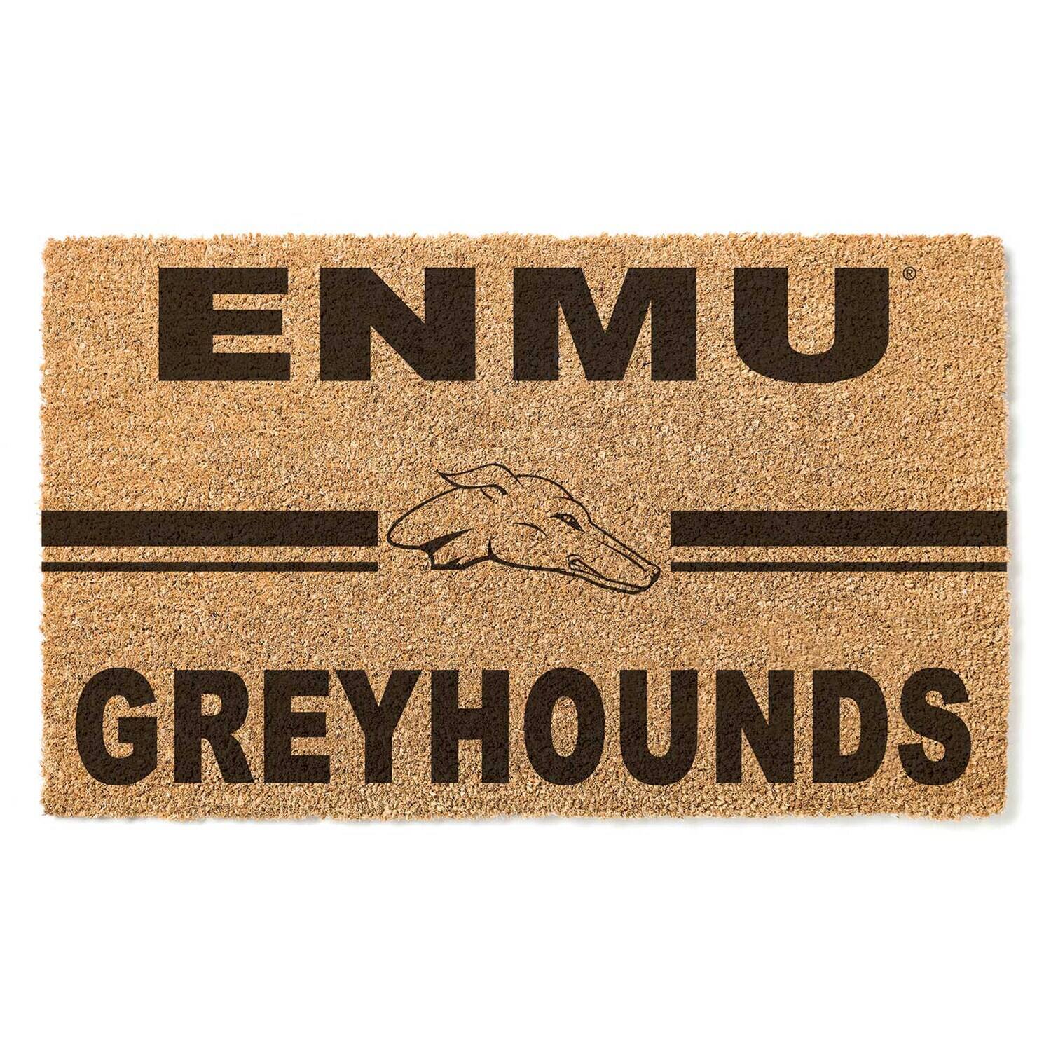 Jardine Eastern New Mexico Greyhounds 18" x 30" Team Logo Doormat Brown ...