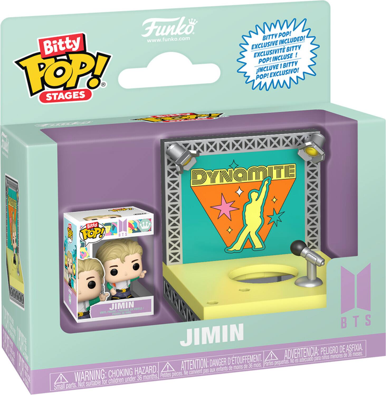 BTS Funko Bitty Stages: BTS Dynamite Jimin COLLECTIBLES Multicolor ...