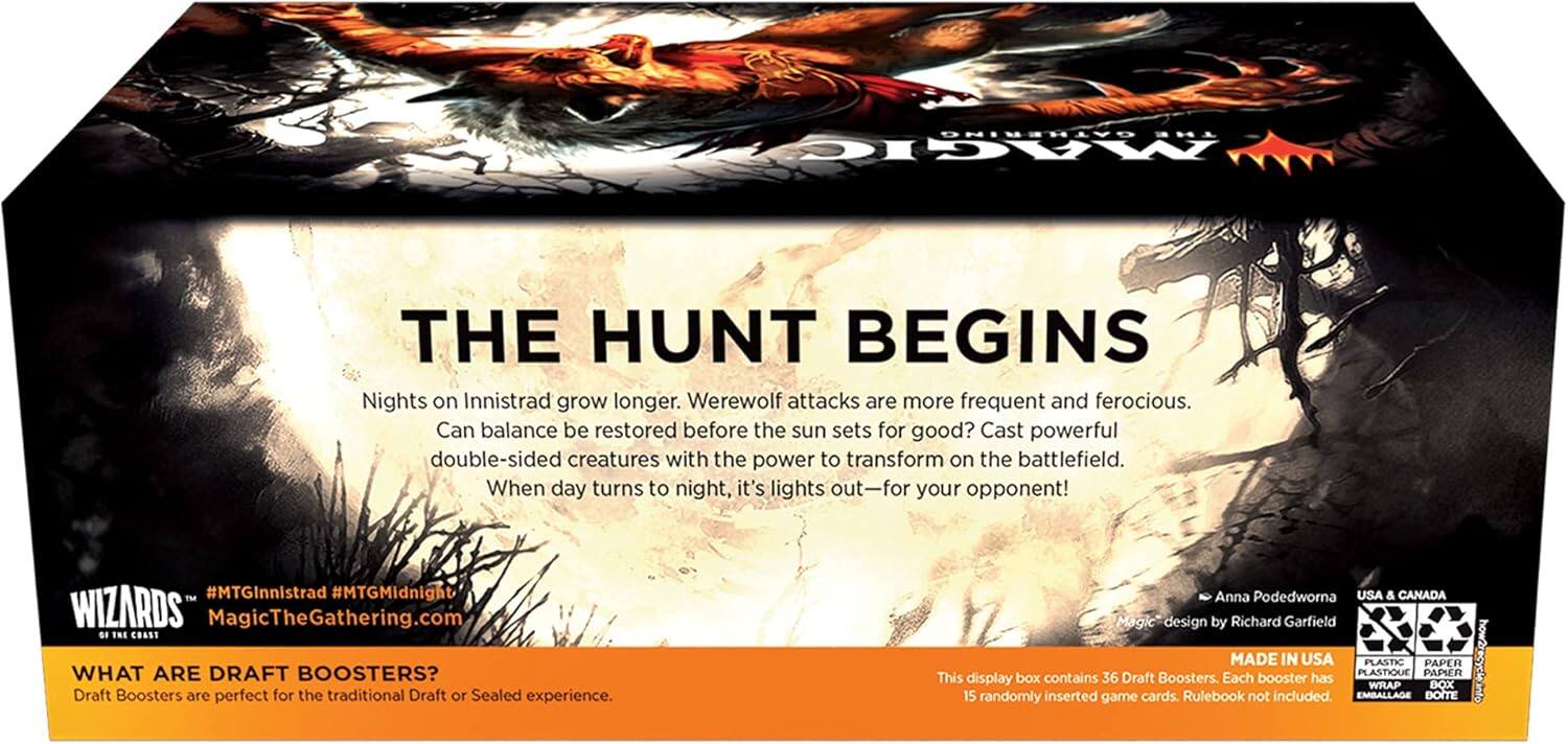 Wizards of The Coast Magic: The Gathering TCG: Innistrad Midnight Hunt ...