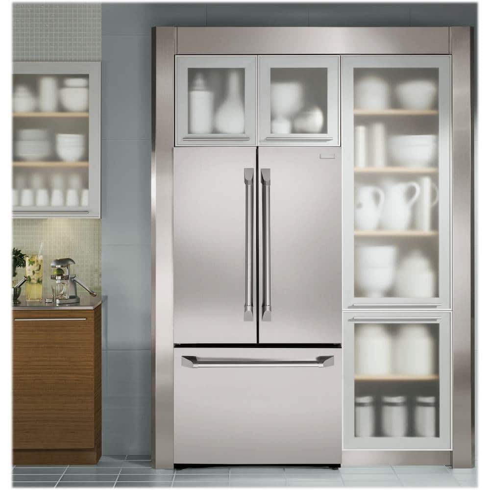 Customer Reviews: Monogram 23.1 Cu. Ft. French Door Counter-Depth ...
