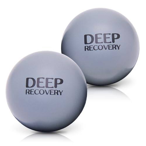 ESBANY Yoga Deep Tissue Massage Ball Set, Firm Density – 2.9 Inch ...