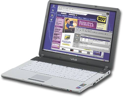 Best Buy: Sony VAIO Notebook with Intel® Centrino® White VGN-FS920