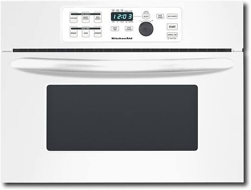 Best Buy: KitchenAid 24" Built-in Microwave Oven White KBMS1454RW