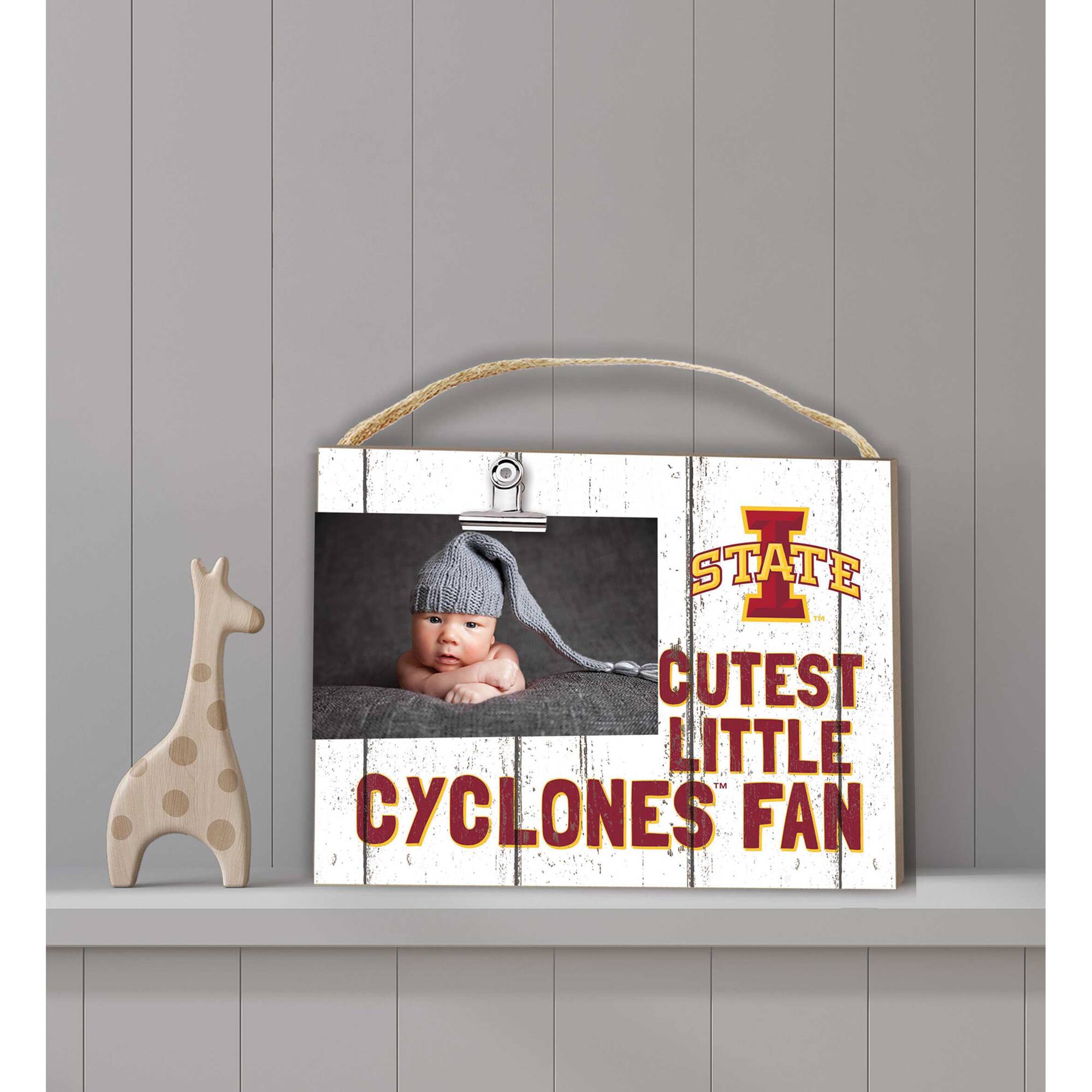 Jardine Iowa State Cyclones 8'' x 10'' Cutest Little Weathered Logo ...