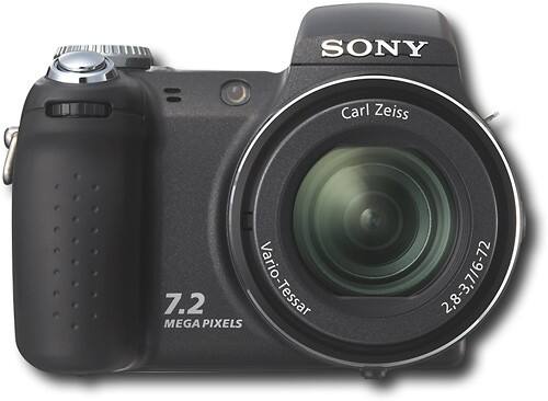 Best Buy: Sony Cyber-shot 7.2MP Digital Camera Black DSC-H5/B